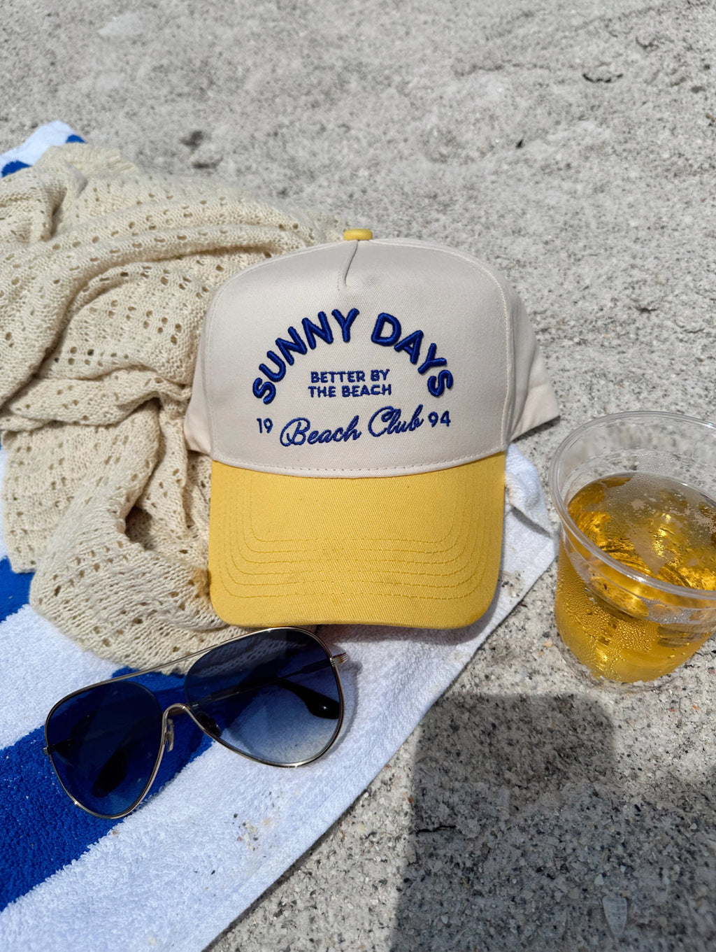 “Sunny Days” Trucker Hat – Drift Clothing Co.