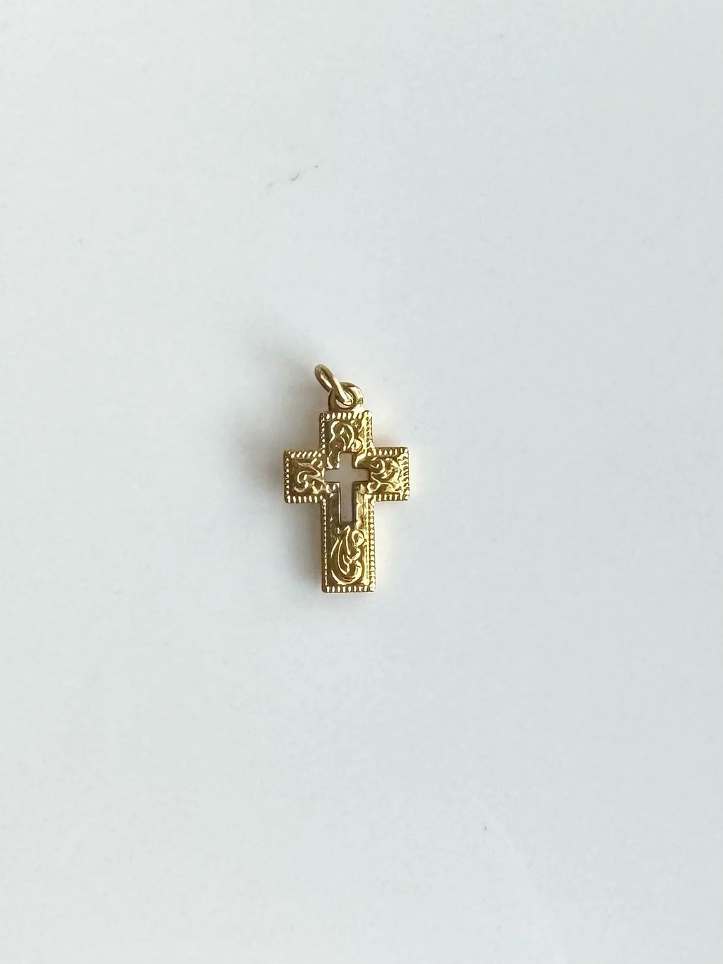 Gold Cut Out Cross – Drift Clothing Co.