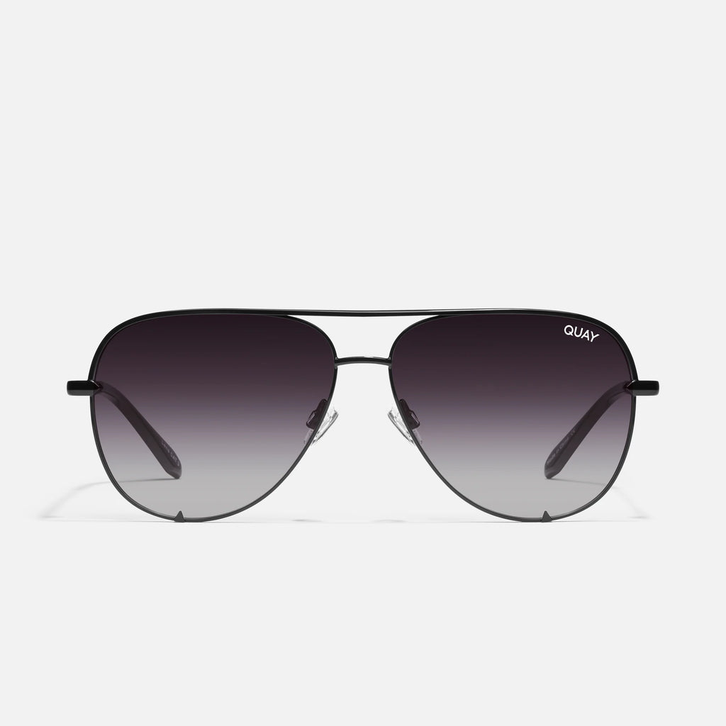 QUAY High Key Extra Large Black Frame / Fade Lens – Drift Clothing Co.